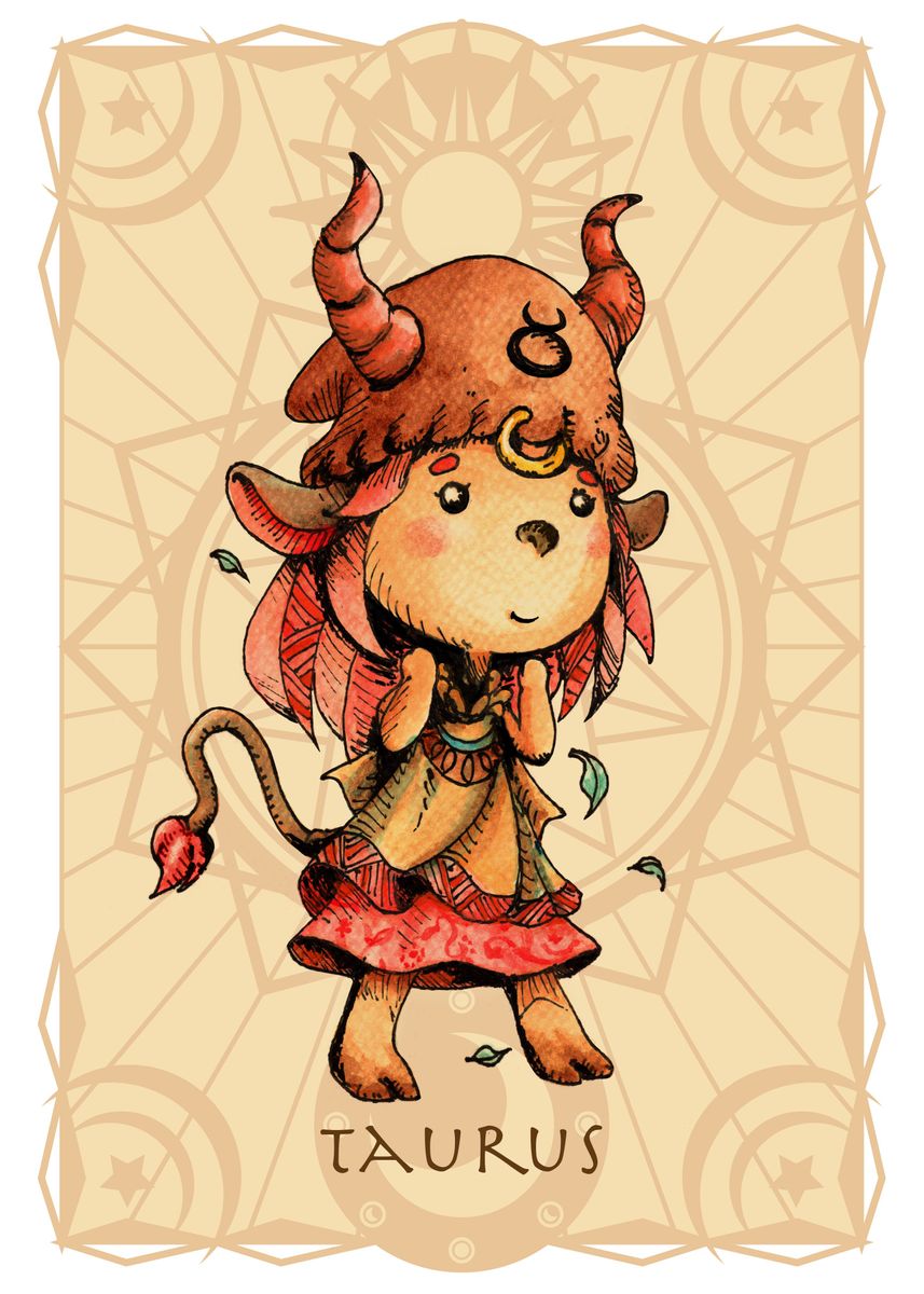 'Taurus' Poster by Wing Ming Tze | Displate