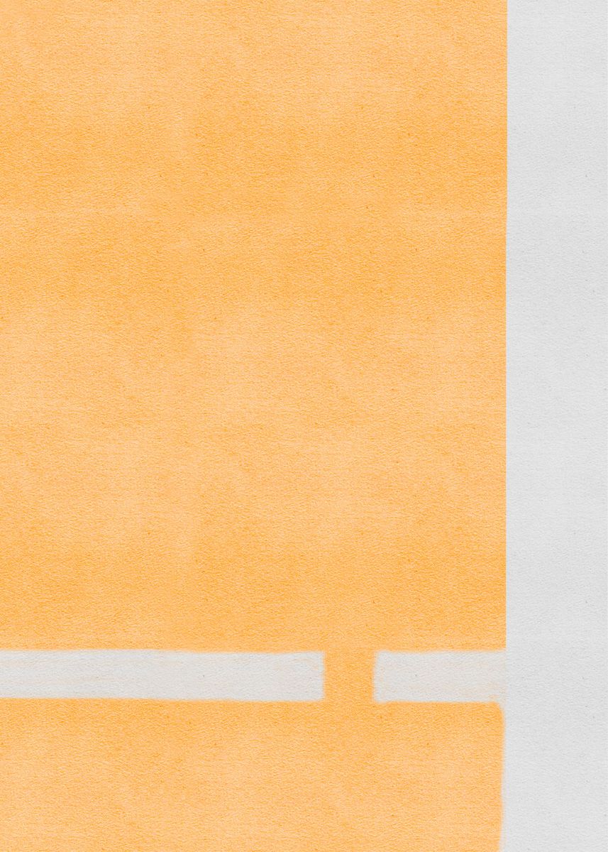 'Yellow Only 2' Poster by Fernando Vieira | Displate