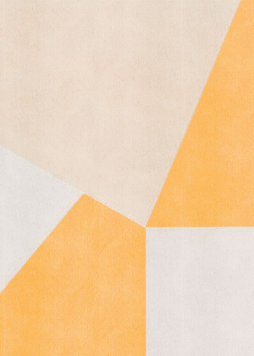 'Yellow Only 3' Poster, picture, metal print, paint by Fernando Vieira ...