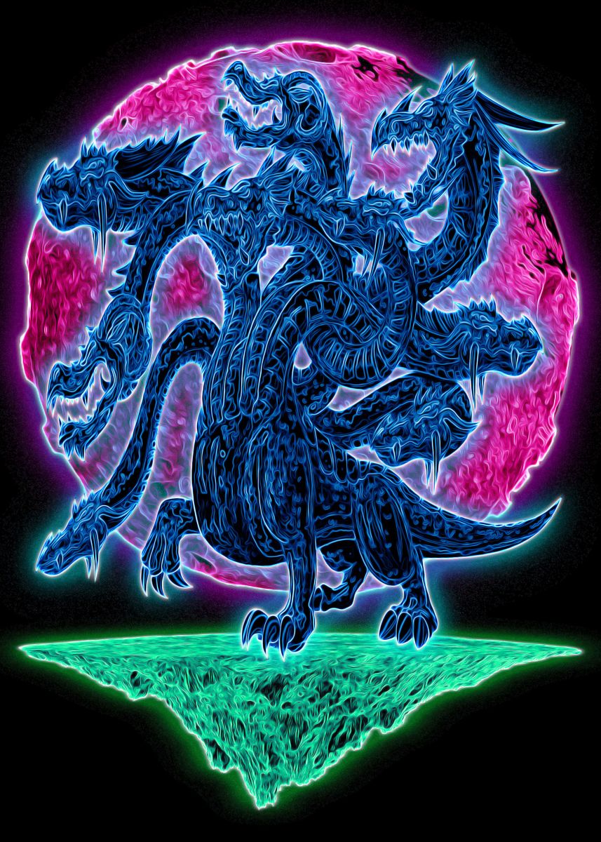 'Hydra' Poster by Lady zhen | Displate