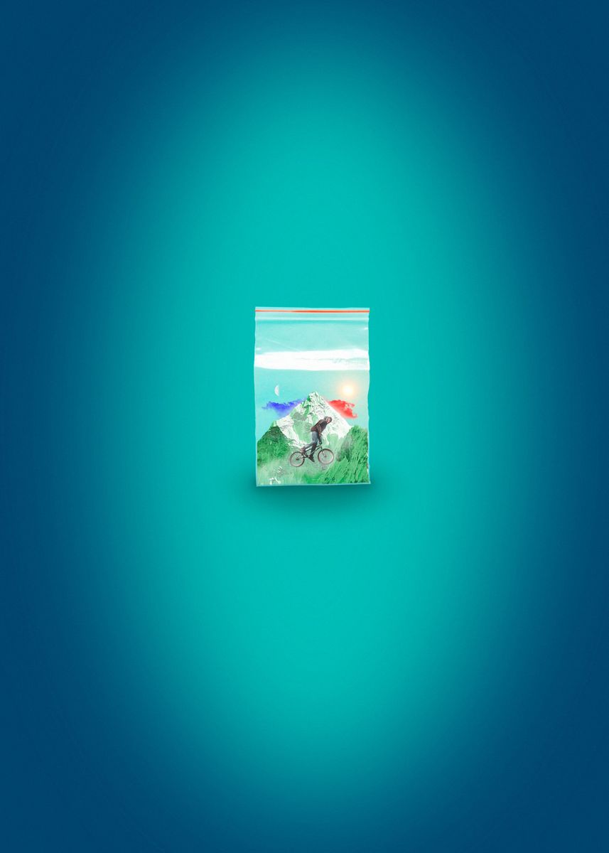 'LSD' Poster, picture, metal print, paint by Tomás Vinella | Displate