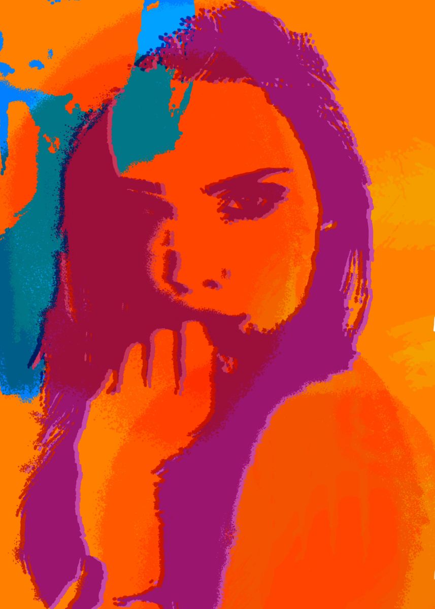 'Caroline' Poster by Andres Space | Displate