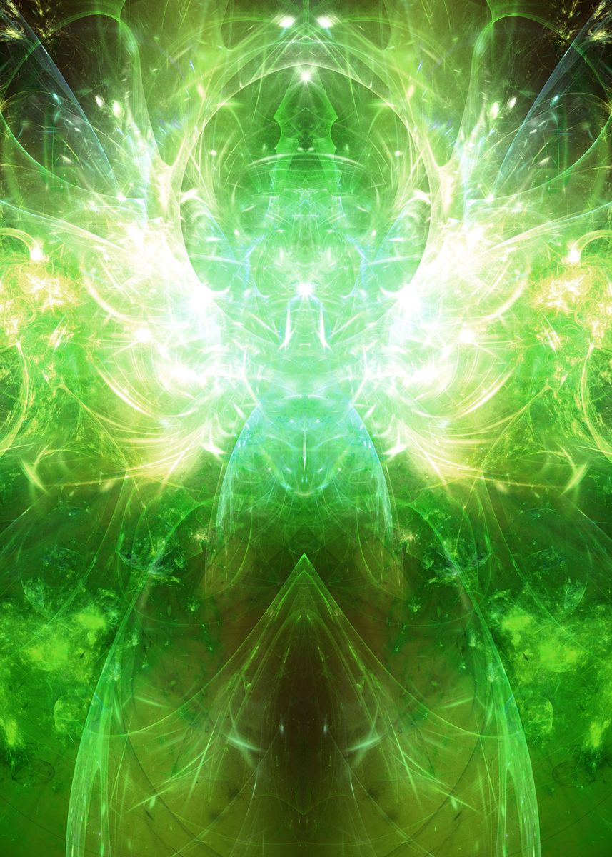 'Archangel Raphael' Poster, picture, metal print, paint by Venaluz ...