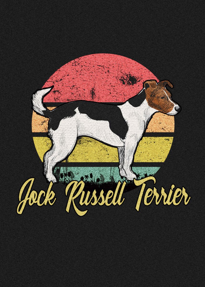 'Jock Russell Terries' Poster by Abc Def | Displate