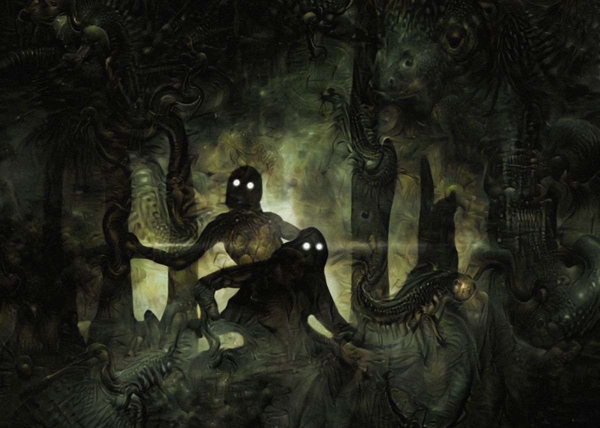 'deep ones' Poster by Vladi Krafft | Displate