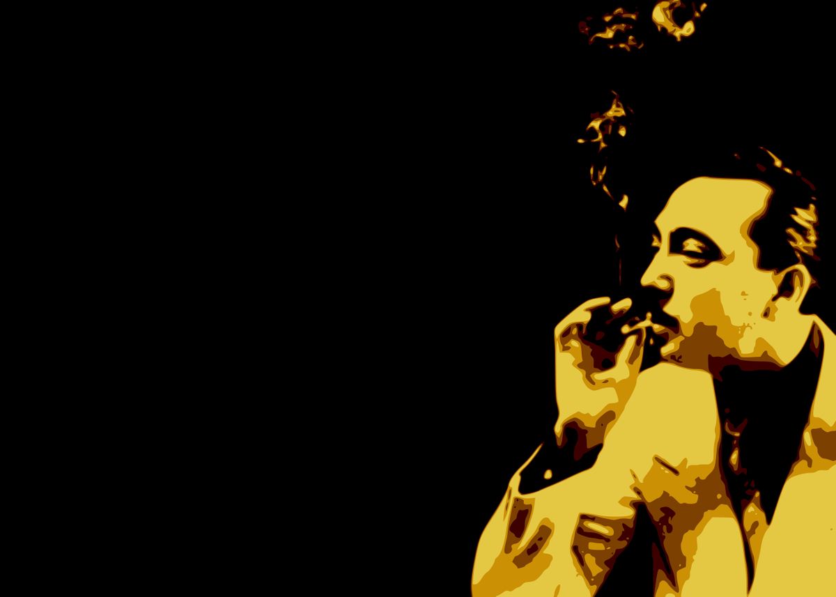 'Django Reinhardt ' Poster by Josh B | Displate