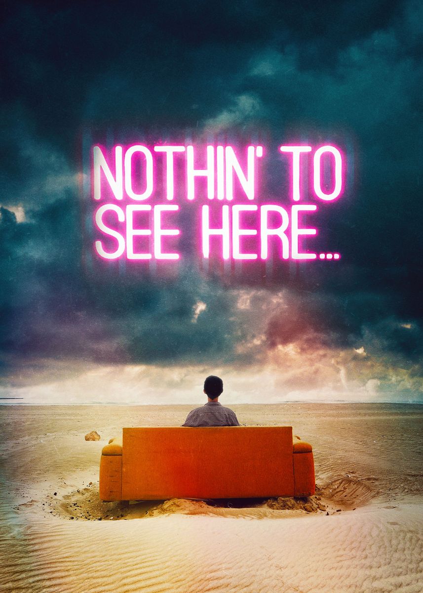 'Move Along' Poster by seam less | Displate