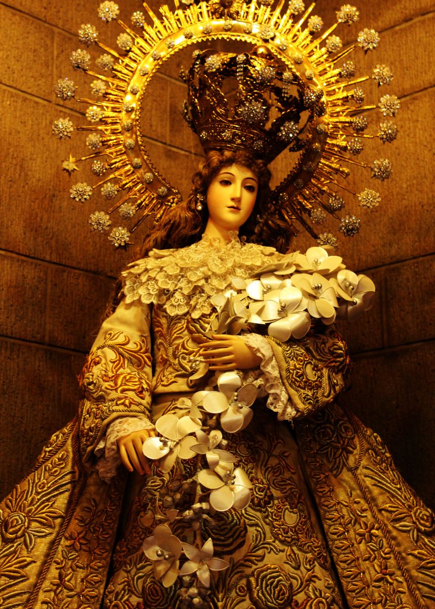 'Flores de Maria' Poster, picture, metal print, paint by Michael ...