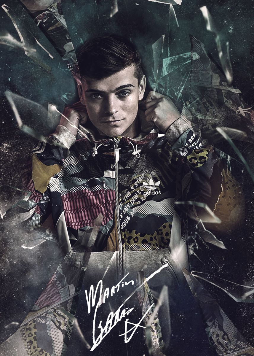 'Martin Garrix Canvas' Poster, picture, metal print, paint by Abbott ...