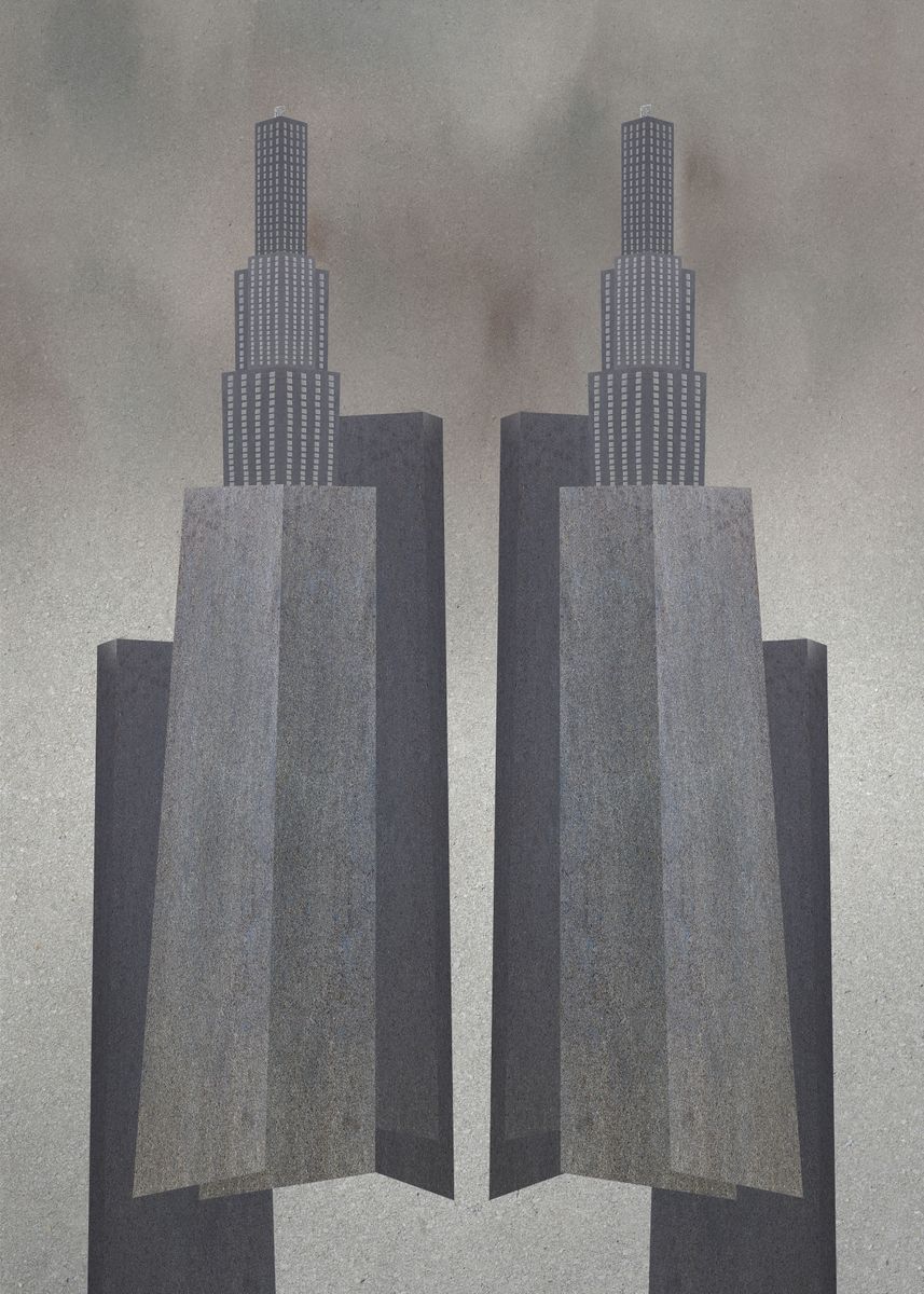 'The monstrous landscape 22' Poster by Petmonkey | Displate