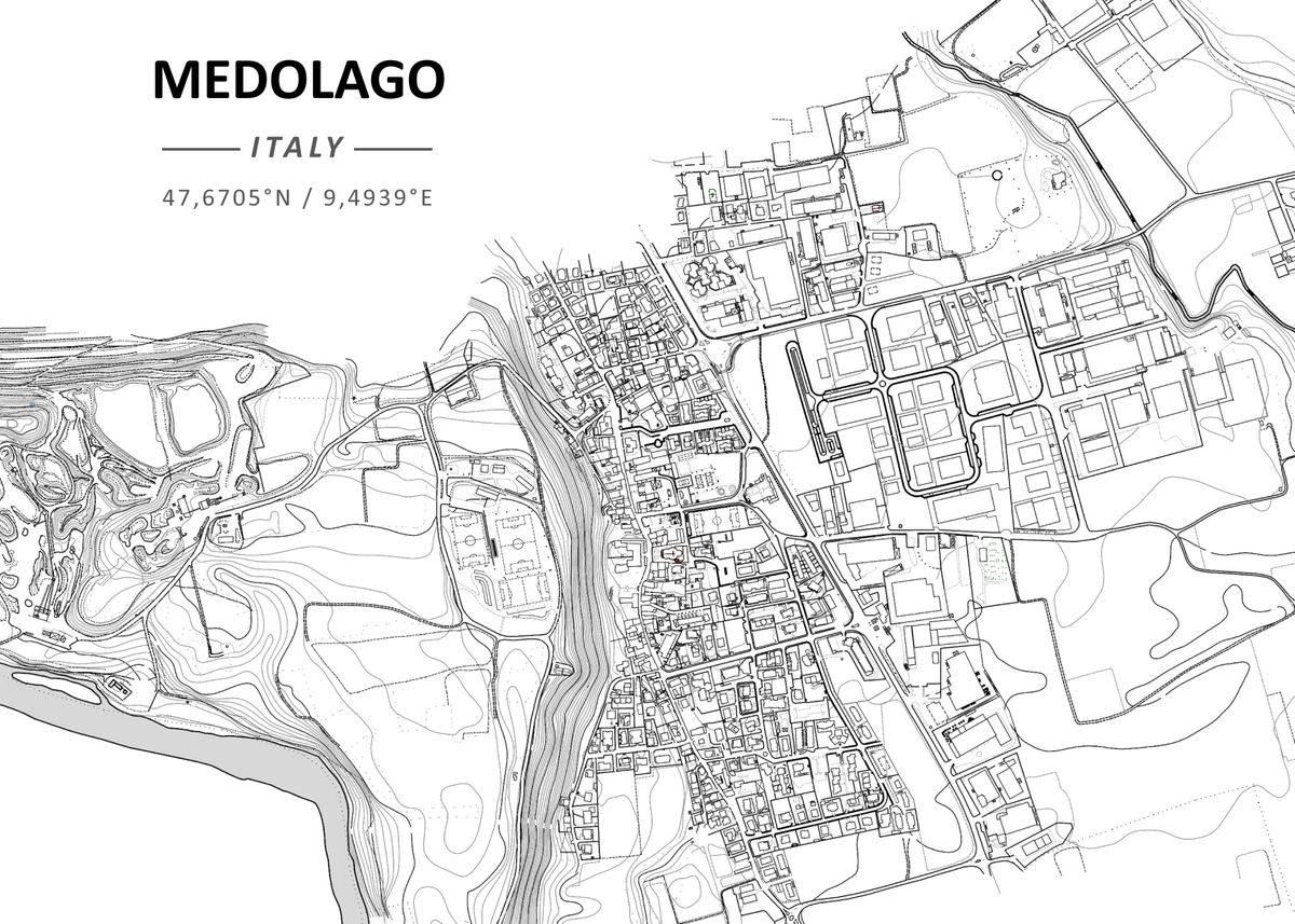 'Medolago' Poster by Fabio Villa | Displate