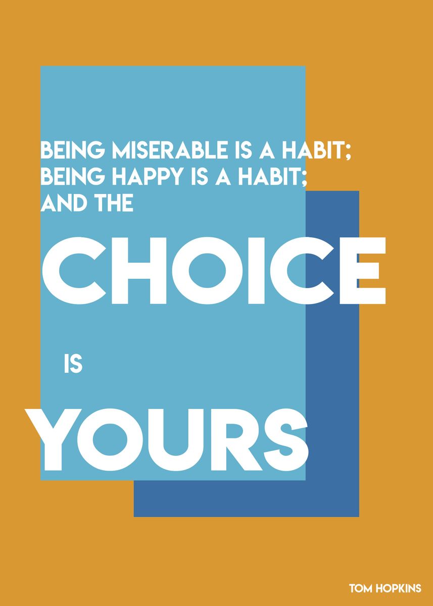 'THE CHOICE' Poster, picture, metal print, paint by Graphics Universe ...