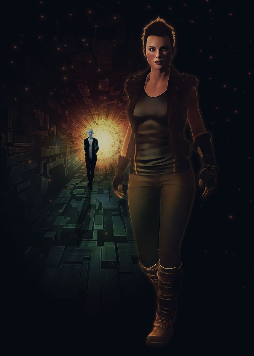 'Secret Agent' Poster, picture, metal print, paint by Andreas AK | Displate