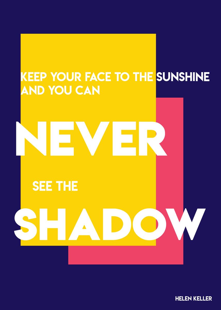 'SHADOW' Poster, picture, metal print, paint by Graphics Universe ...