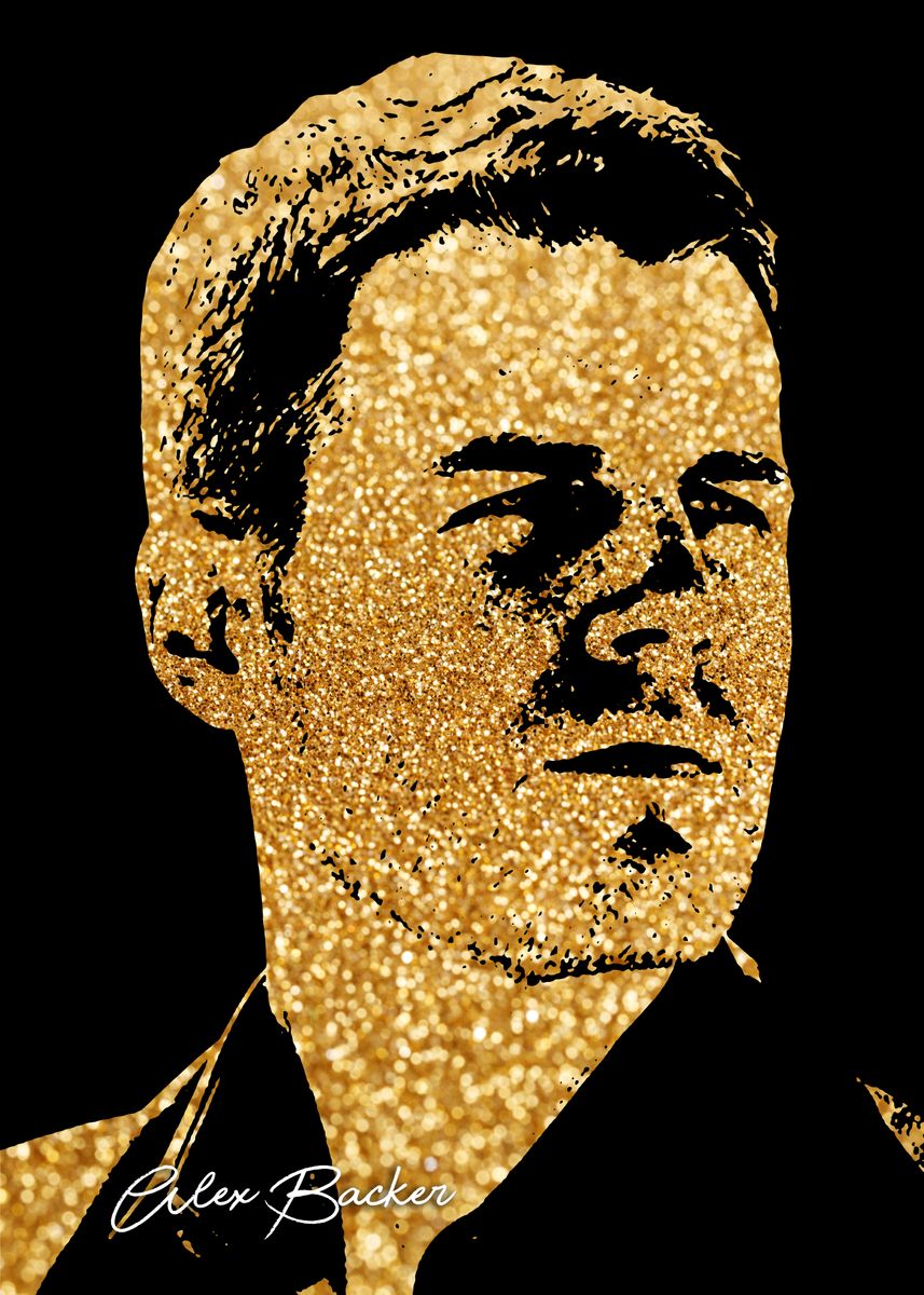 'Alex Becker' Poster, picture, metal print, paint by Kitty Kit | Displate