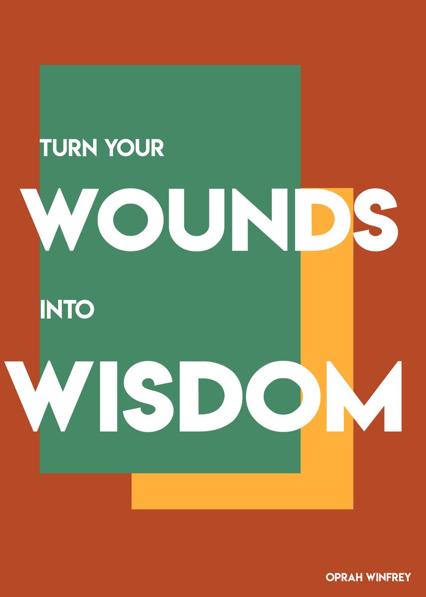 'WISDOM' Poster, picture, metal print, paint by Graphics Universe ...