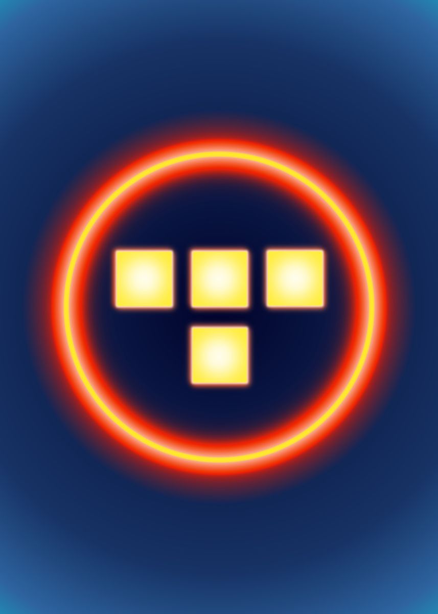 'TRON UPRISING ORANGE' Poster, picture, metal print, paint by SAM LORD ...