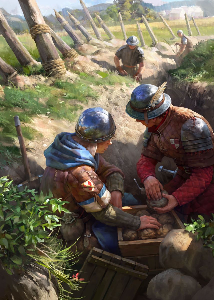 'Sappers' Poster, picture, metal print, paint by GWENT | Displate