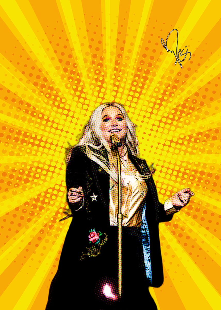 'Kesha Cavanvas' Poster by Patrick Watson | Displate