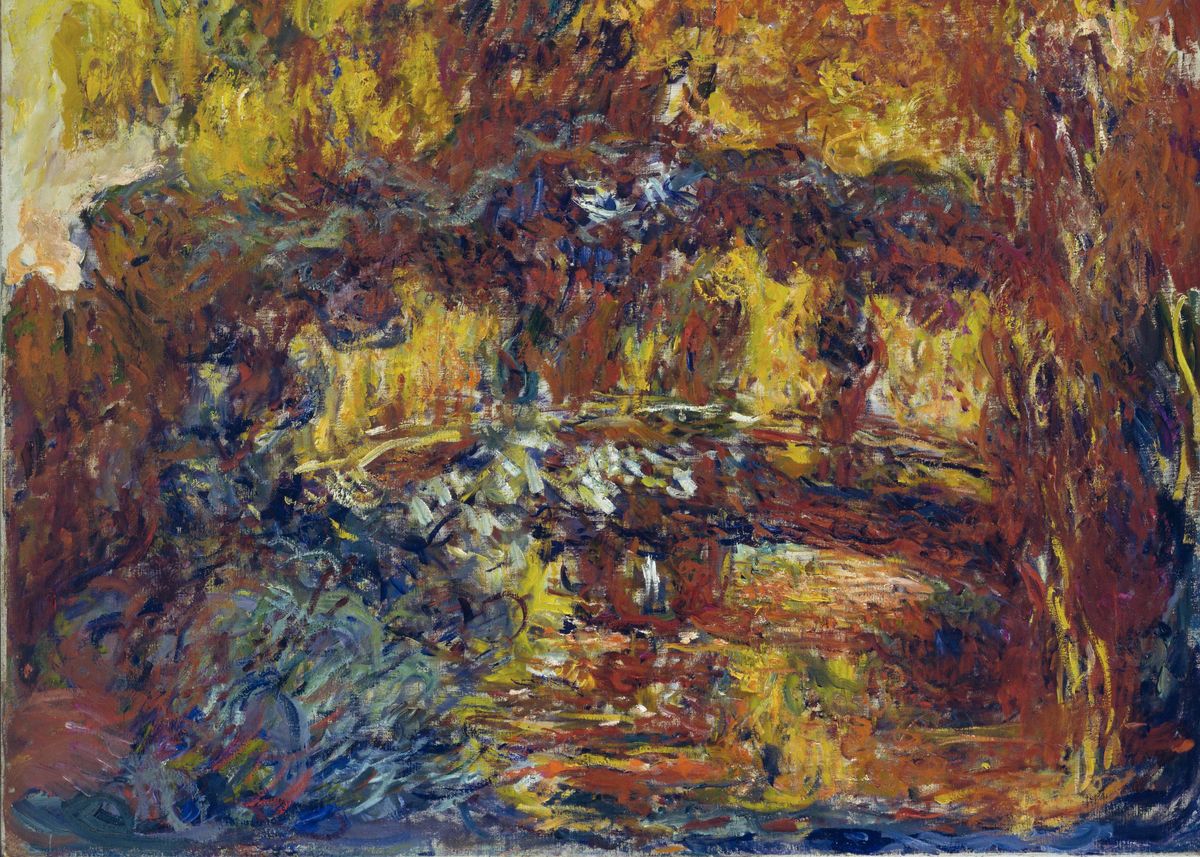 'The Japanese Bridge 11 19' Poster by Old master art | Displate