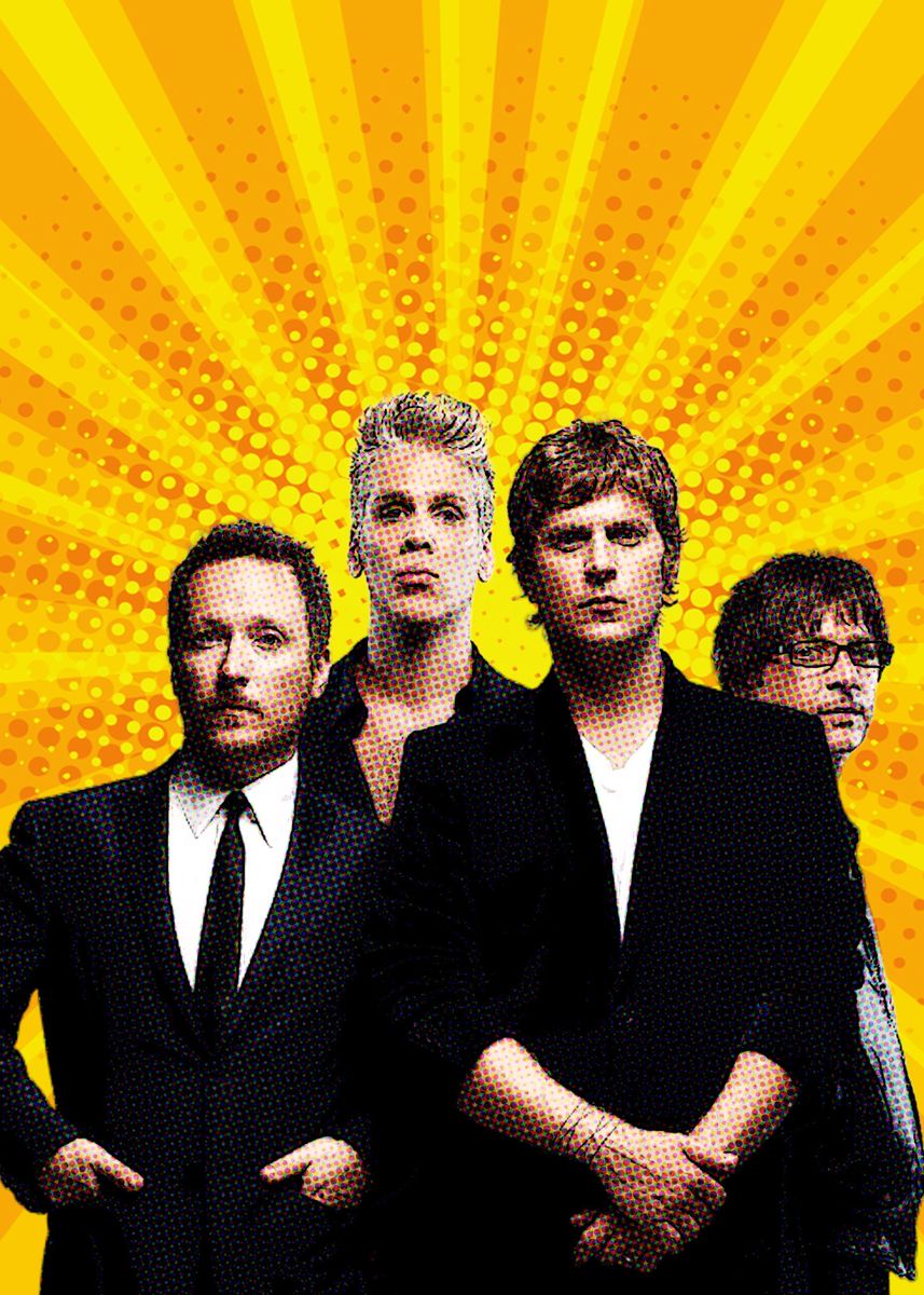 ' Matchbox Twenty' Poster, picture, metal print, paint by Patrick ...