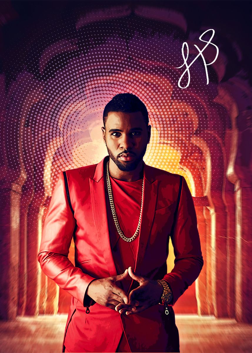 ' Jason Derulo' Poster, picture, metal print, paint by Morton Gray ...