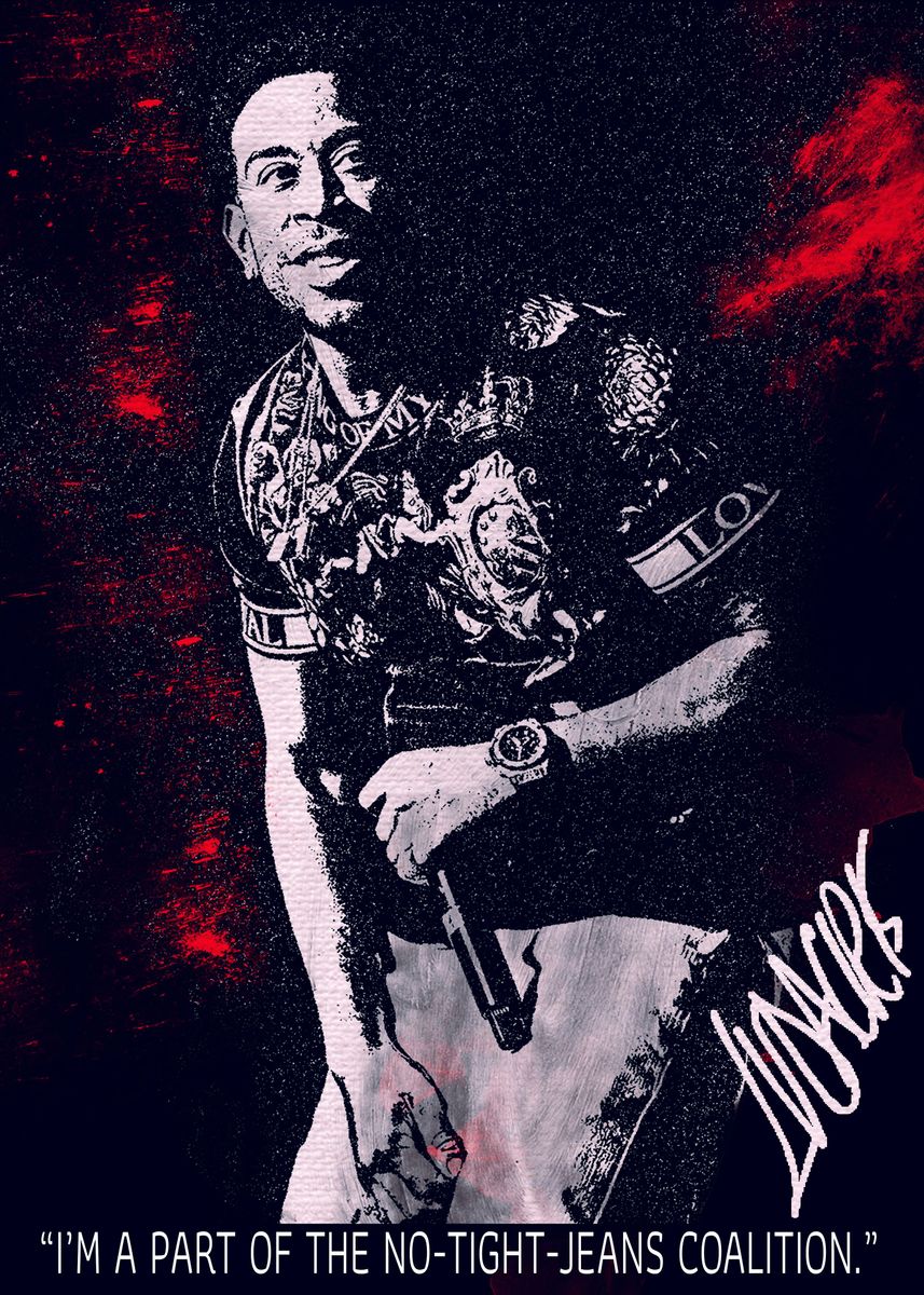 'Ludacris' Poster, picture, metal print, paint by ru ke | Displate