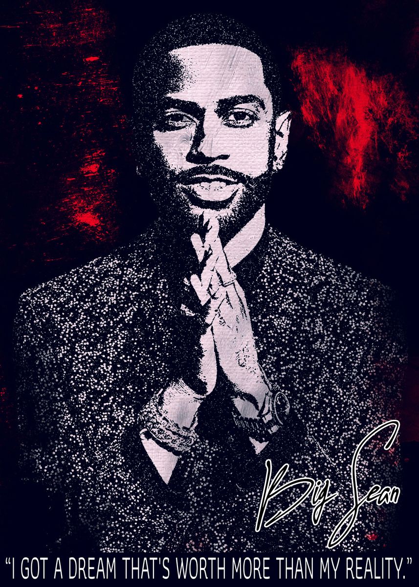 'Big Sean' Poster by ru ke | Displate