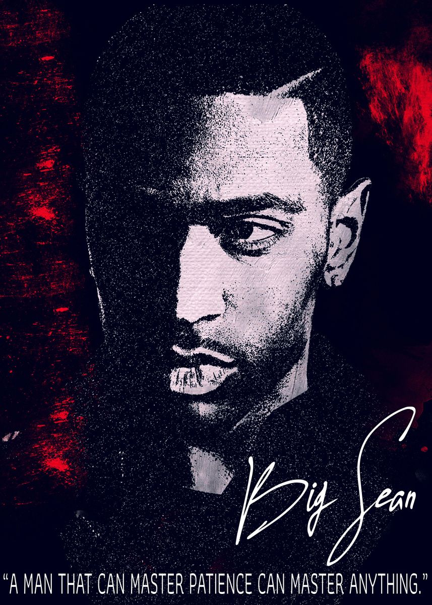 'Big Sean' Poster by ru ke | Displate