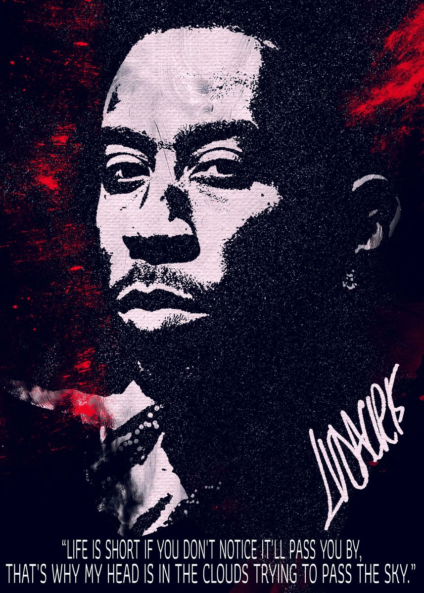 'Ludacris' Poster, picture, metal print, paint by ru ke | Displate
