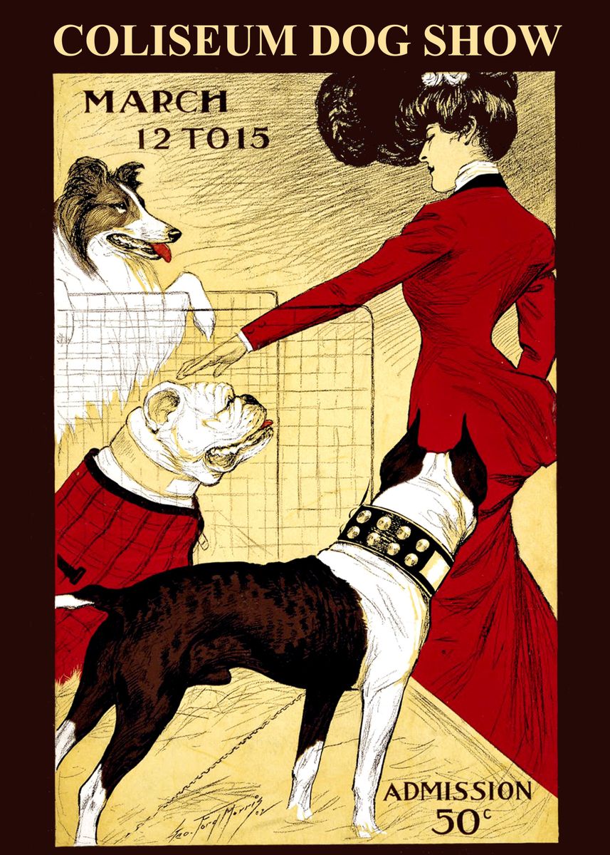 'Dog Show' Poster by Long Shot | Displate