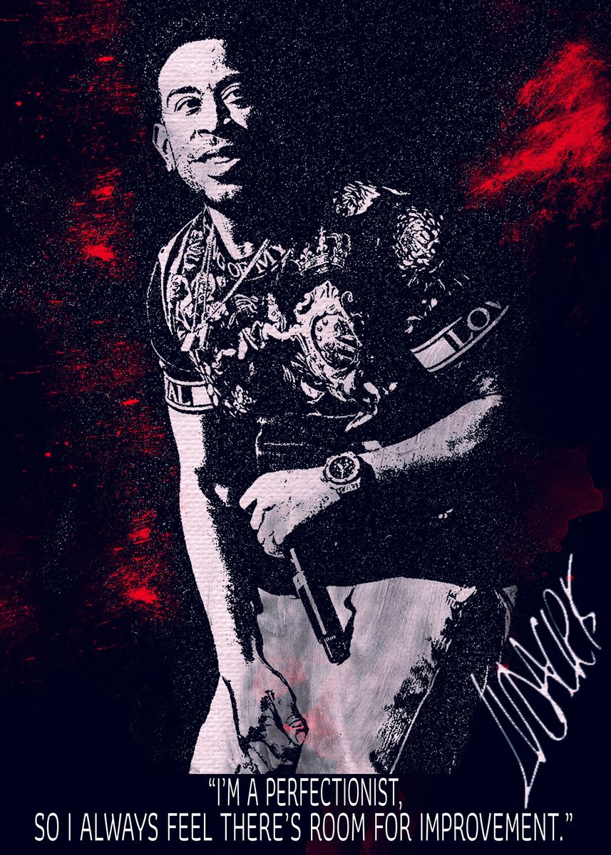 'Ludacris' Poster, picture, metal print, paint by ru ke | Displate