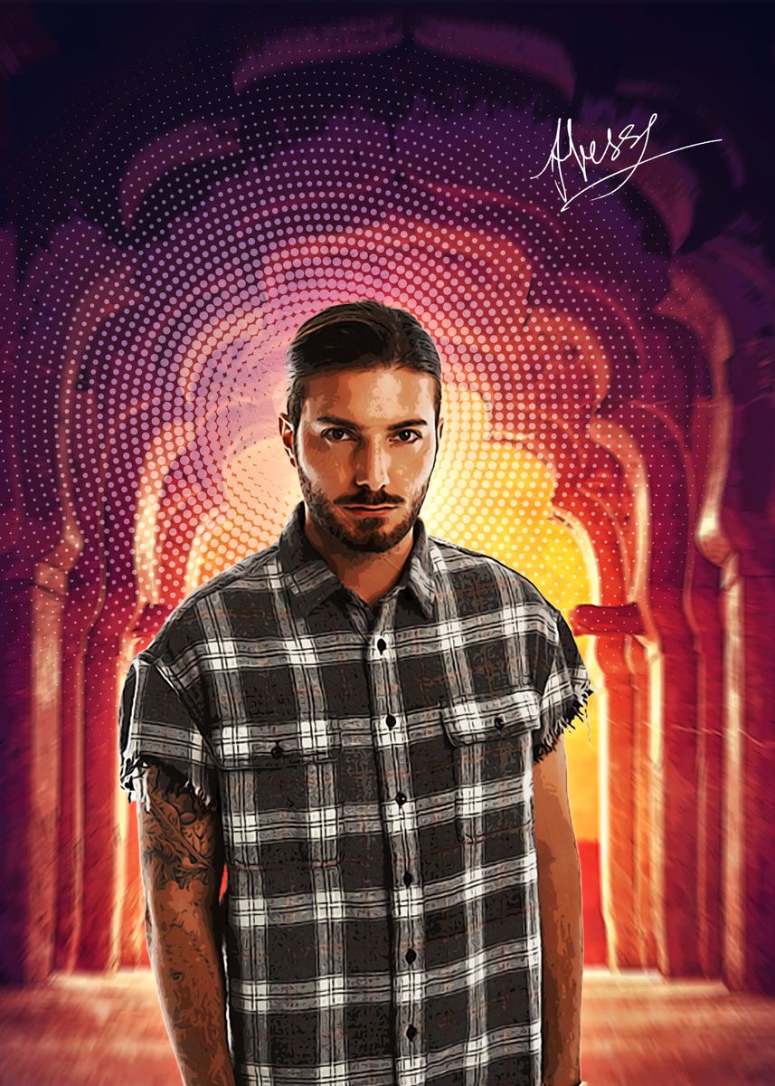 ' Alesso' Poster, picture, metal print, paint by Morton Gray | Displate