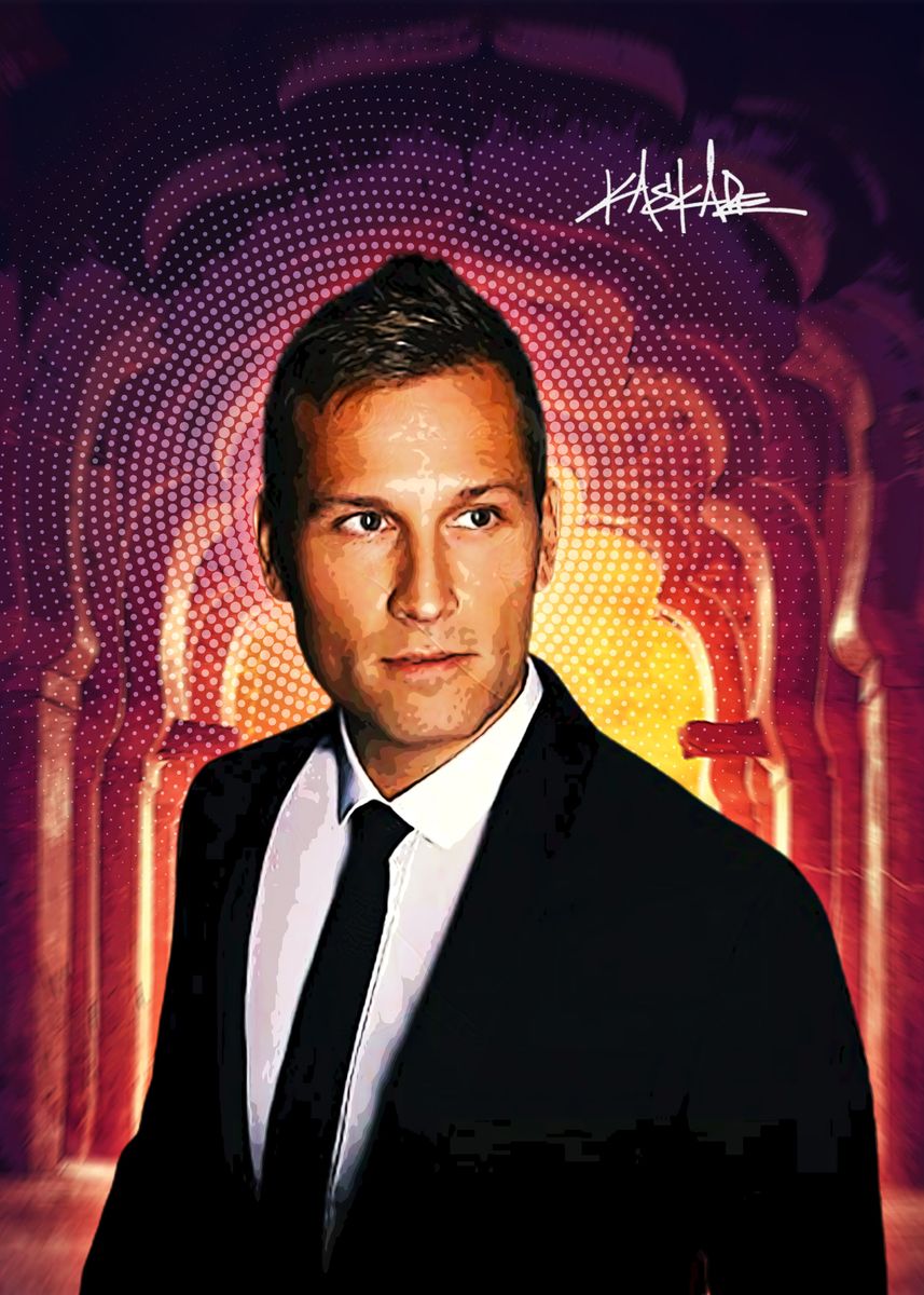 'Kaskade' Poster, picture, metal print, paint by Morton Gray | Displate