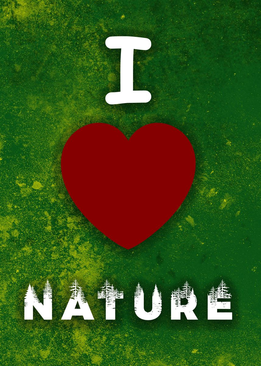 'Nature Lover' Poster by Don Kaizer | Displate