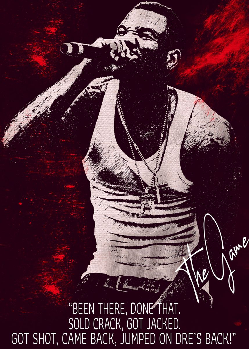 'The Game' Poster, picture, metal print, paint by ru ke | Displate