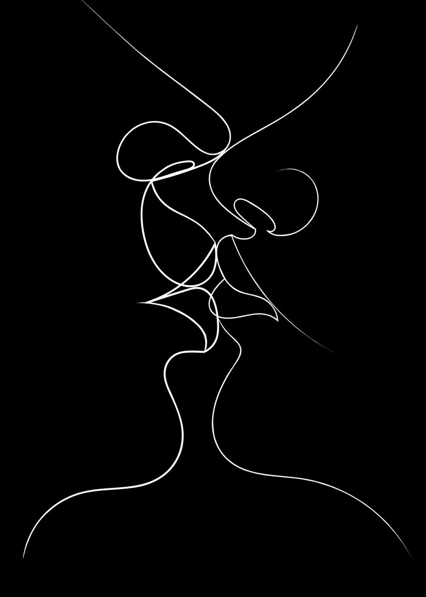 'Lip Action ' Poster, picture, metal print, paint by Adam Regester ...