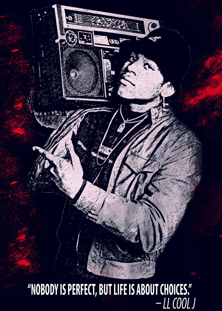 'LL Cool J' Poster by ru ke | Displate