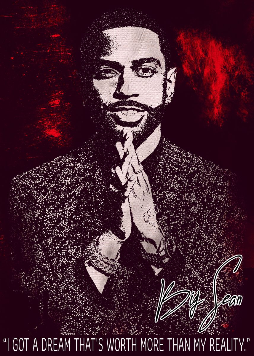 'Big Sean' Poster by ru ke | Displate