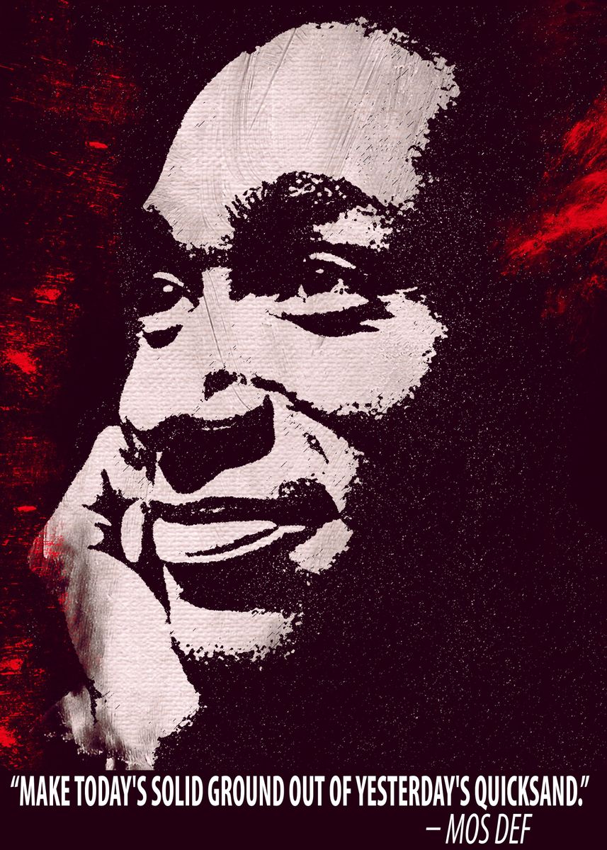 'Mos Def' Poster by ru ke | Displate