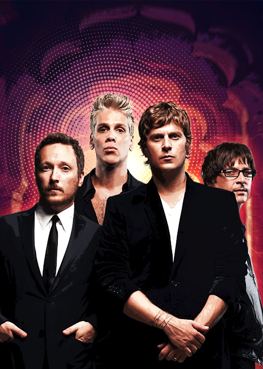 ' Matchbox Twenty' Poster, picture, metal print, paint by Morton Gray ...
