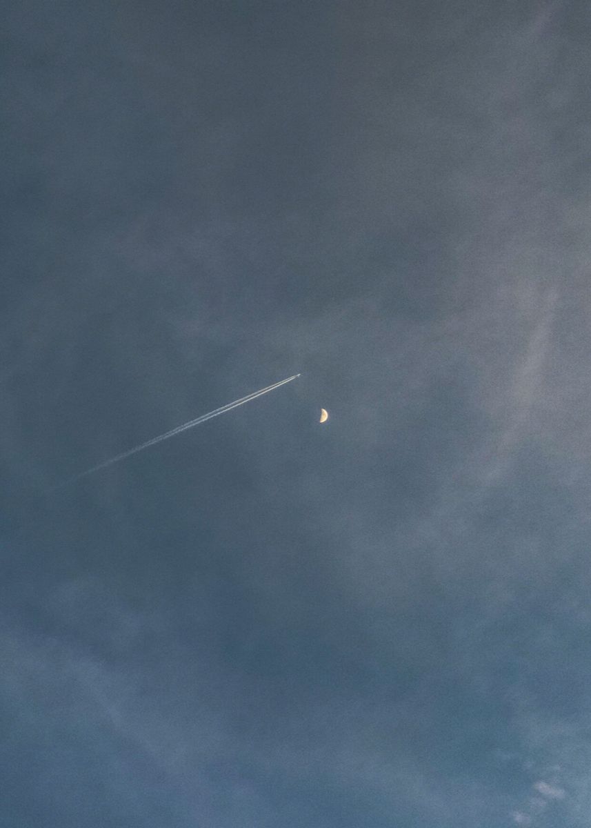 'destination moon' Poster, picture, metal print, paint by Tsvetan ...