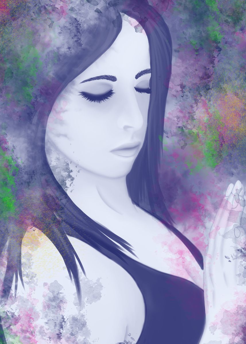 'Grunge E' Poster, picture, metal print, paint by Epocalypse | Displate