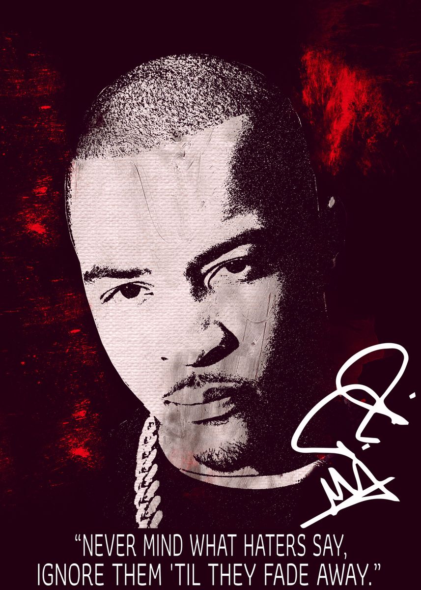 'TI' Poster, picture, metal print, paint by TI KI | Displate