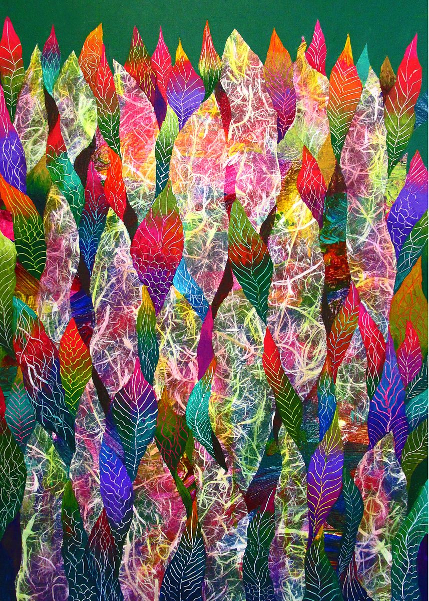 'Loves Garden Opus 154' Poster by Ed Defensor | Displate