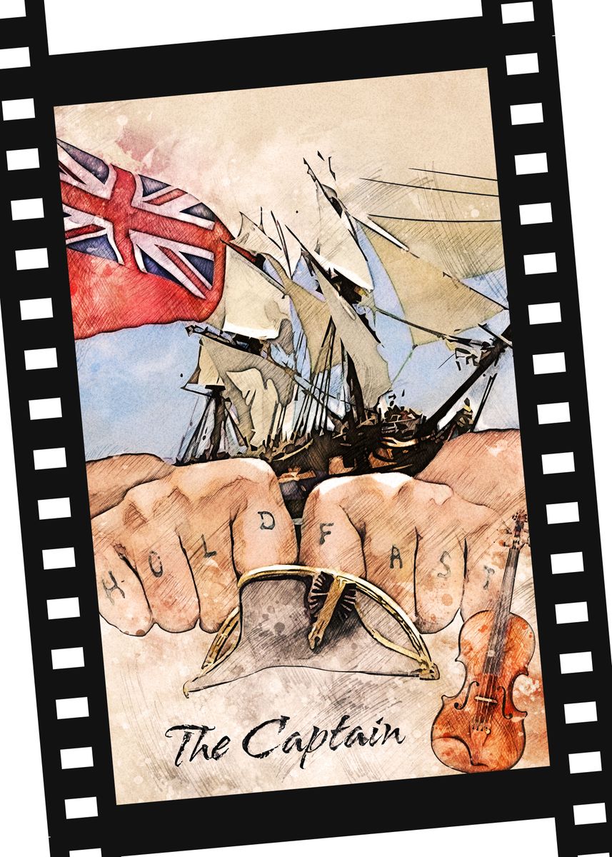 'Master Commander ' Poster, picture, metal print, paint by Printed ...