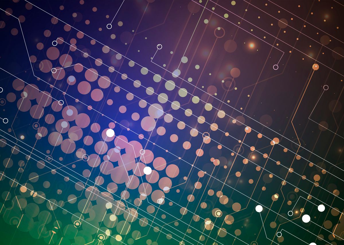 'circuit technology' Poster by Vs 1489 | Displate