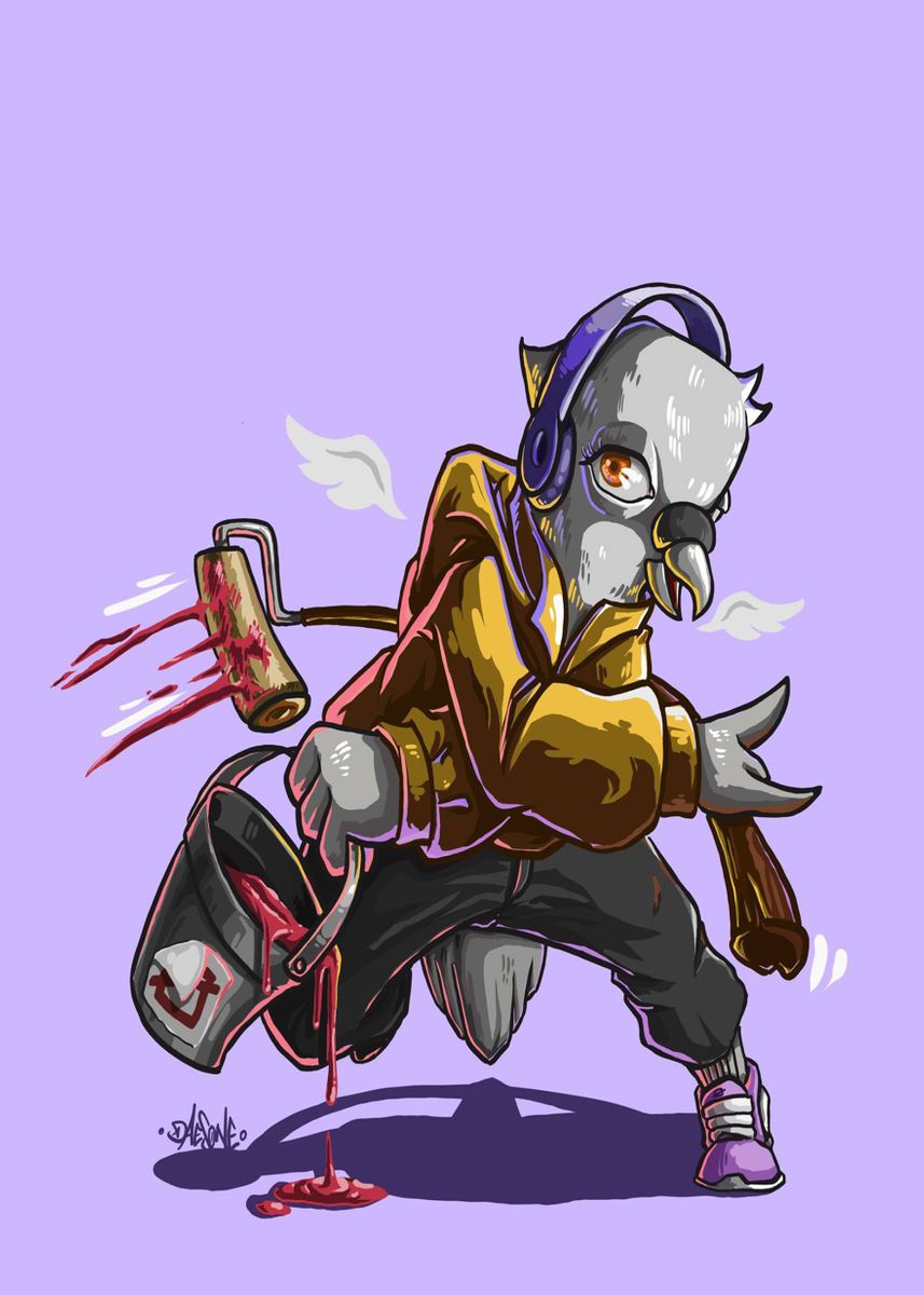 'Daes ' Poster, picture, metal print, paint by Bens Decor | Displate