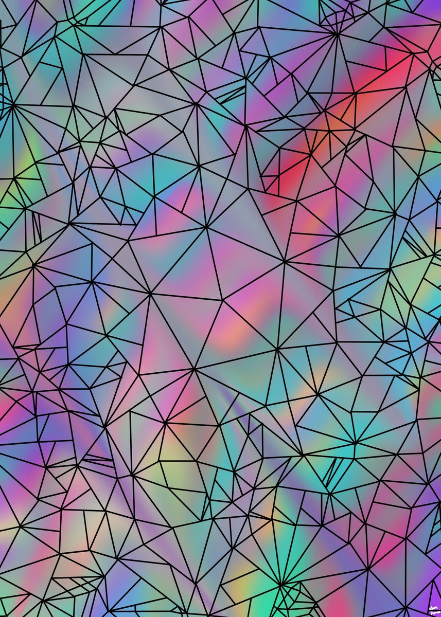 'Geo Art' Poster by VikingMermaid | Displate