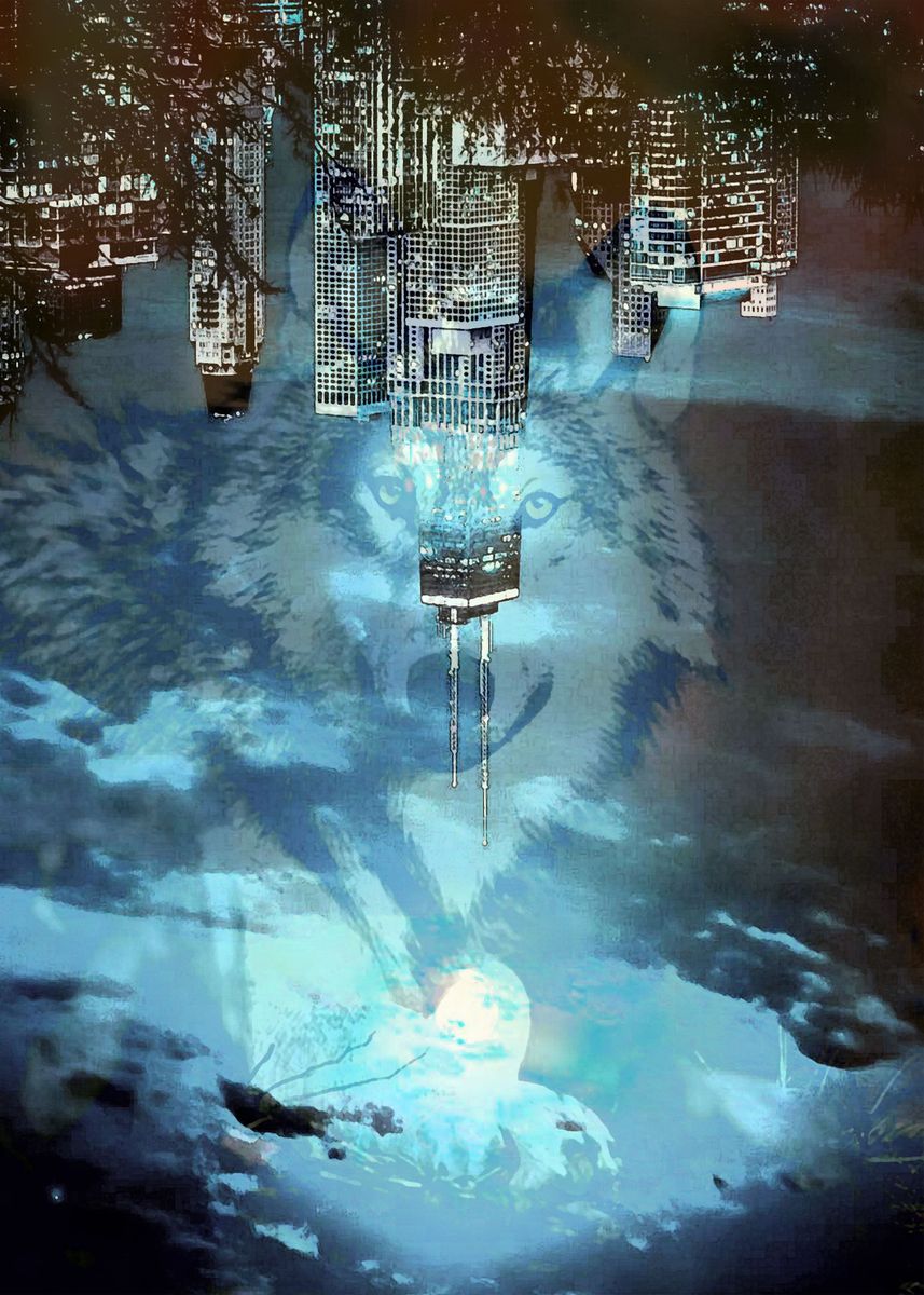 'Dark Illumination' Poster, picture, metal print, paint by Shaya Ali ...